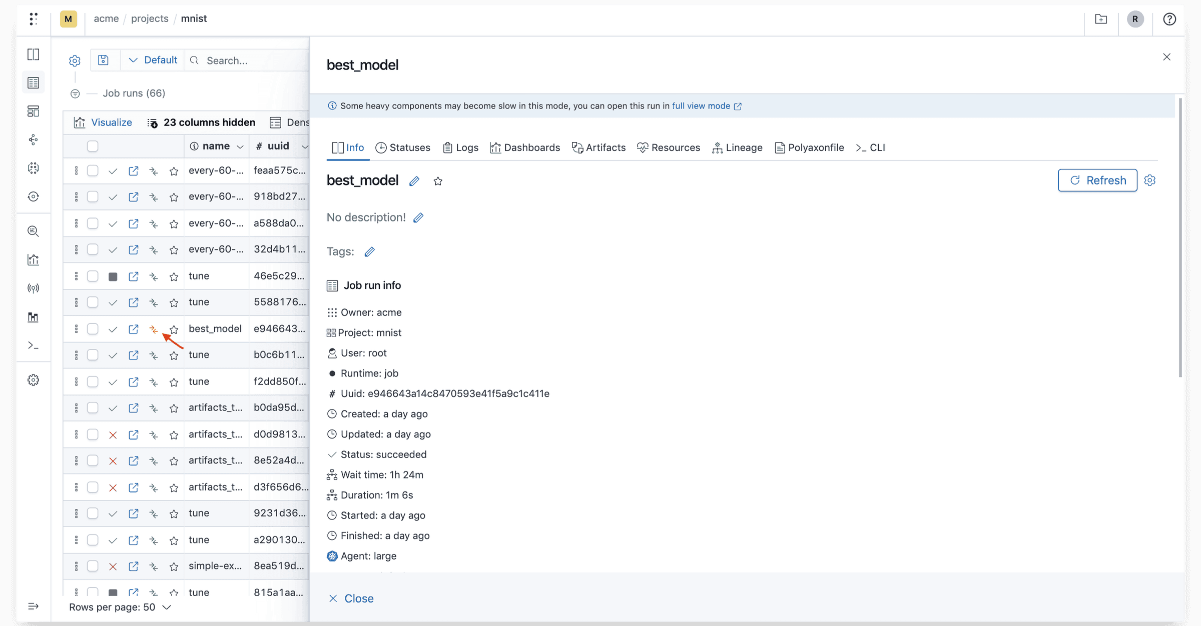 Polyaxon v1.6: Offline Mode for ML Tracking, Timeline, File Initializer, & Operator Concurrent ...