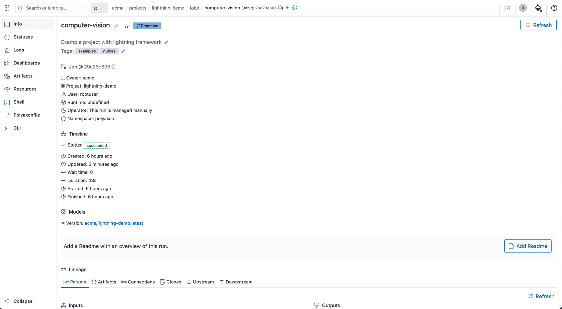 What is a metadata store for machine learning