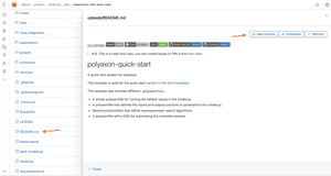 Polyaxon + Markdown Auto-Rendering Integration