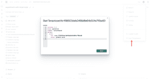 Single Tensorboard - Polyaxon quick start tutorial - Core Concepts