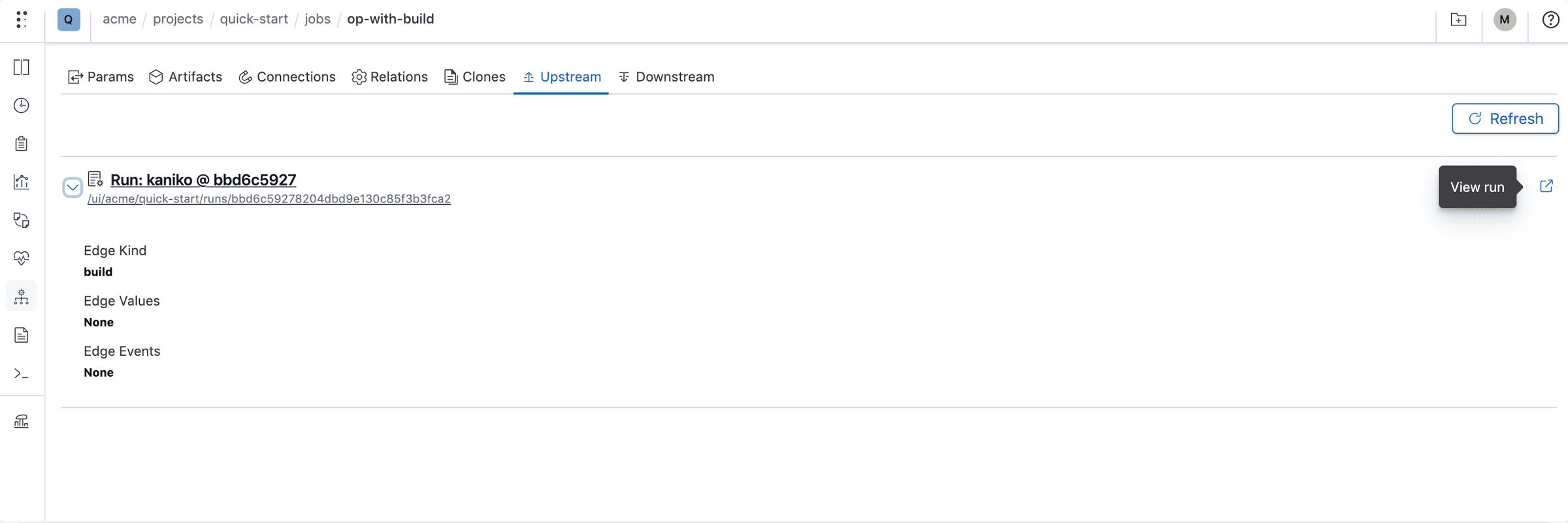 Building Containers - Polyaxon quick start tutorial - Core Concepts