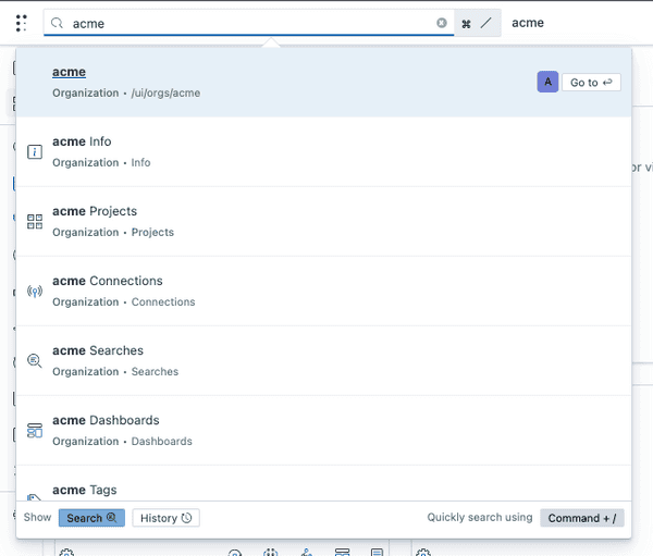 Polyaxon v1.15: Global Search & Recently Viewed
