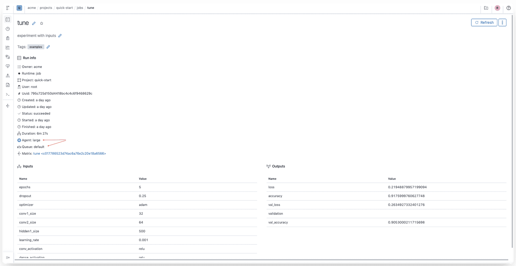 Polyaxon v1.3: Improved Run info and metadata
