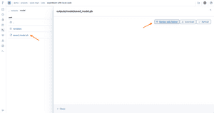Polyaxon + Netron Auto-Rendering Integration