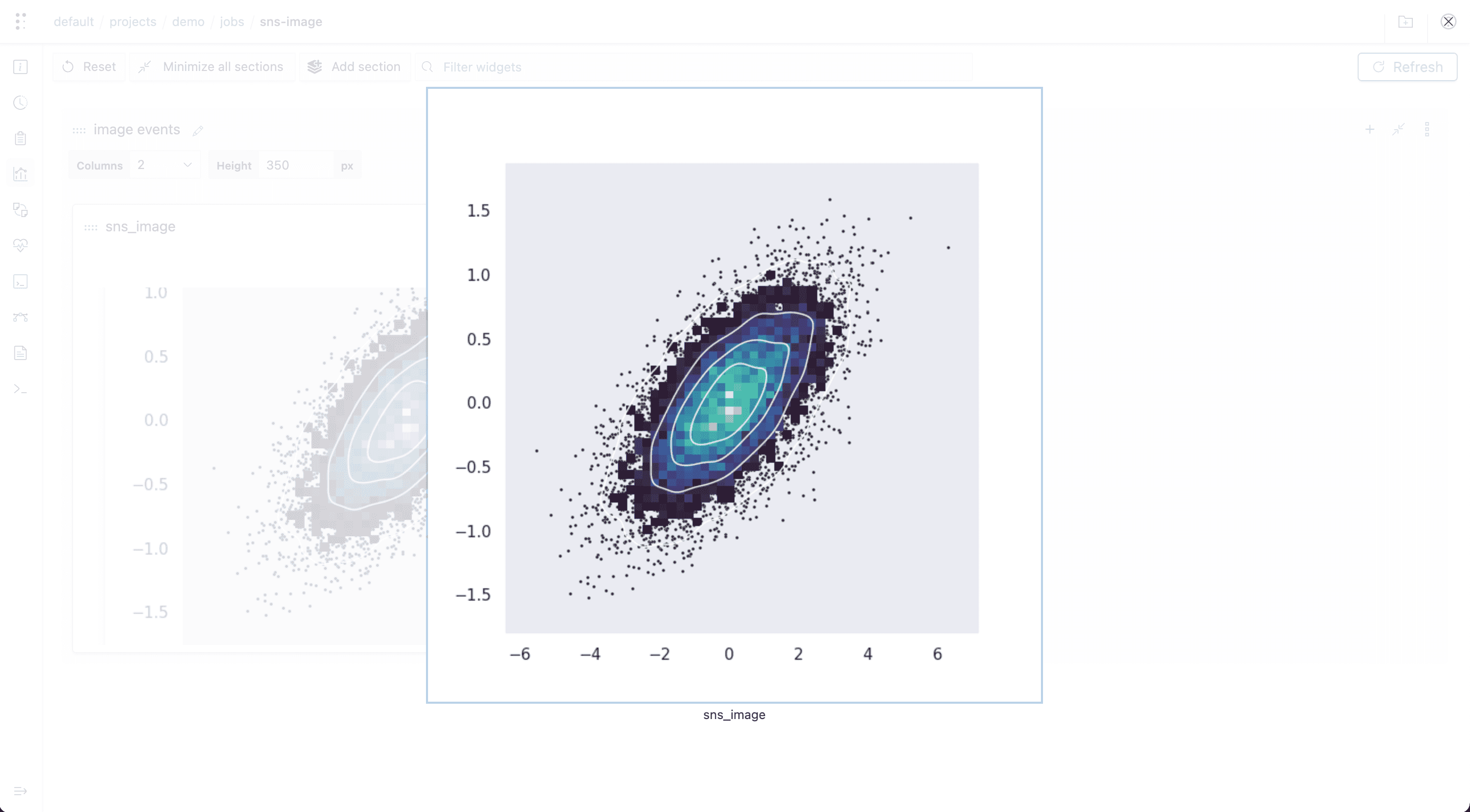 Polyaxon + Seaborn Integration