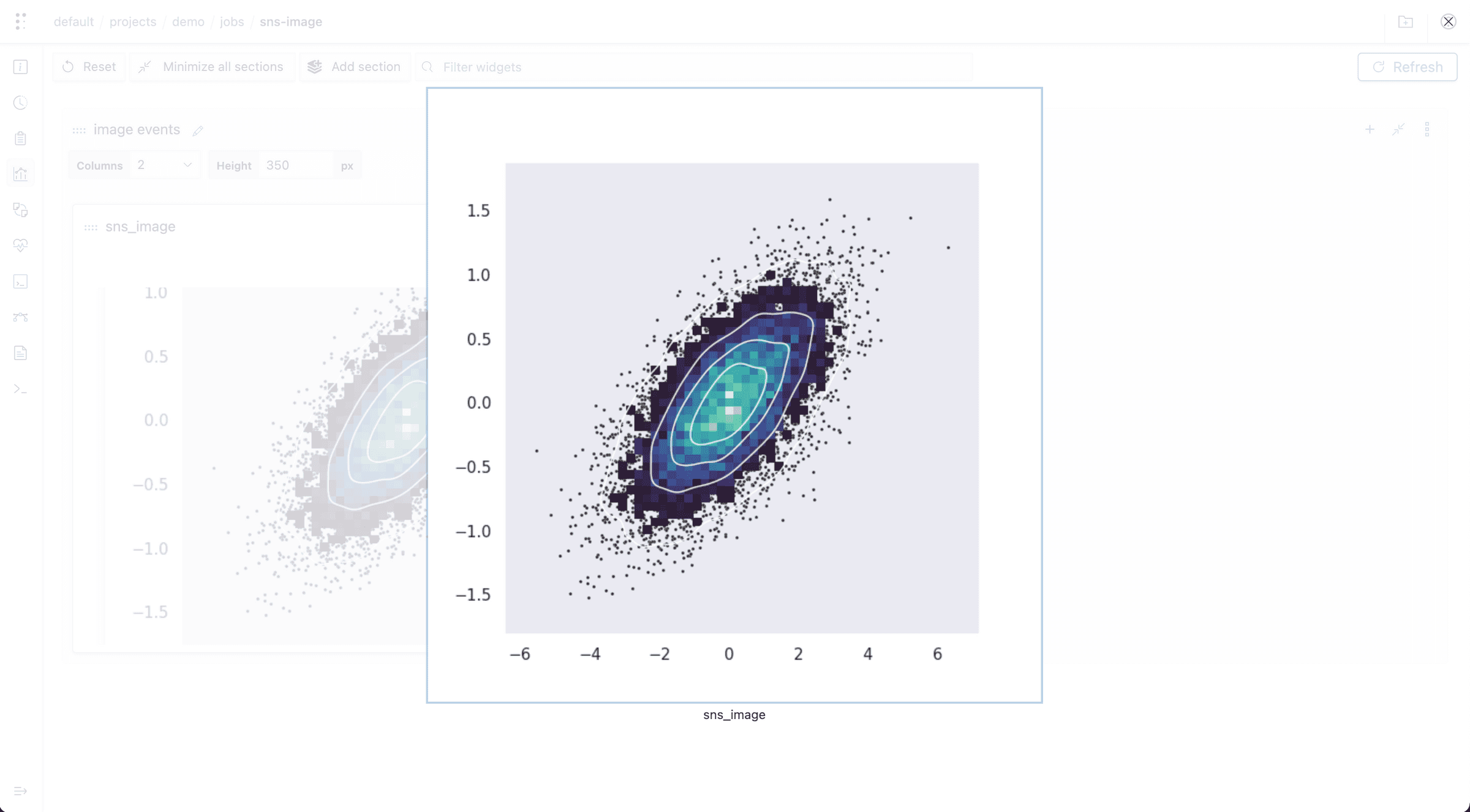 Polyaxon + Seaborn Integration