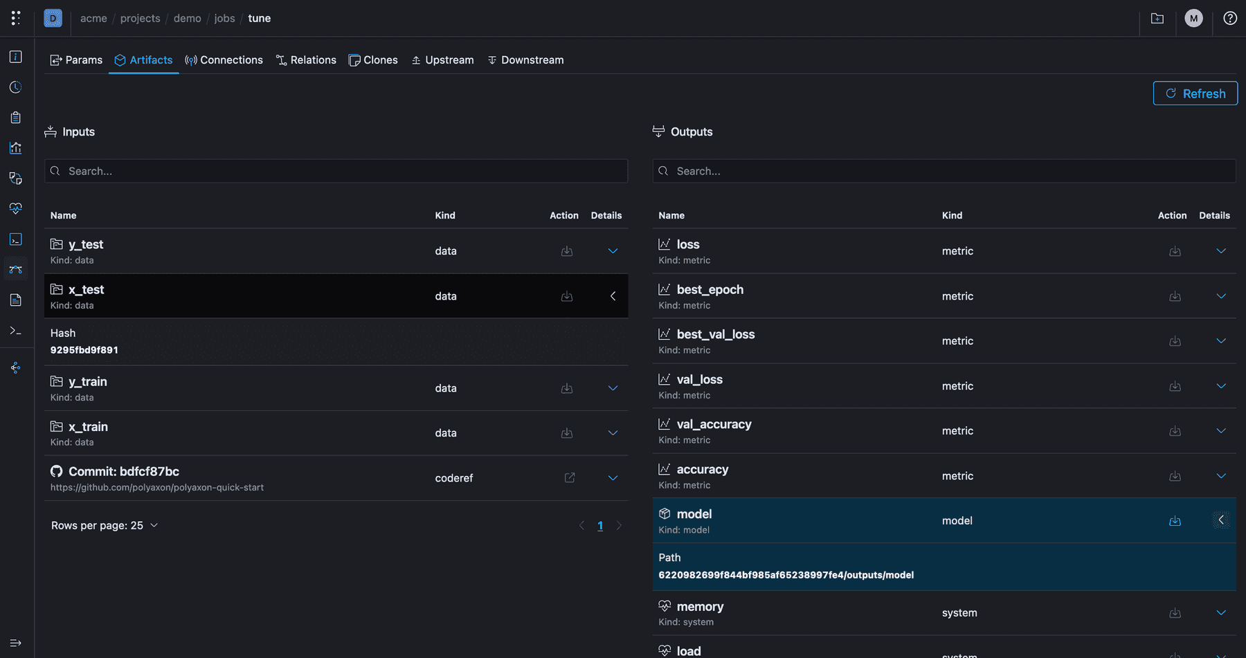 Polyaxon v1.12: Runs comparison, Diff mode, Filtering for/out values in the runs table, Tags ...
