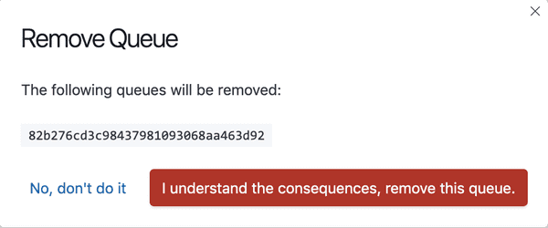 Polyaxon management tools and UI - Queues