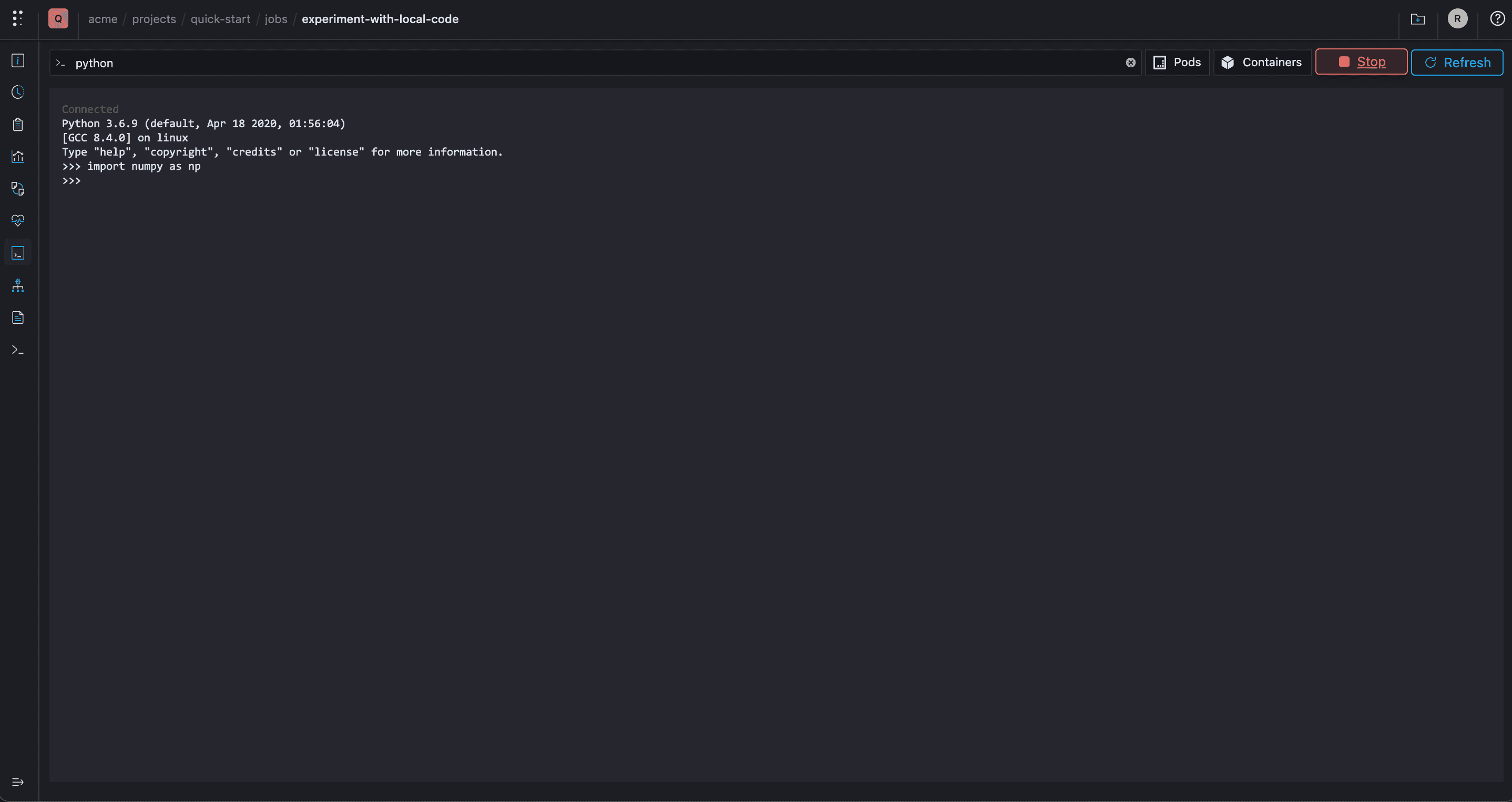 Polyaxon v1.16: CLI Operation shell & inspection