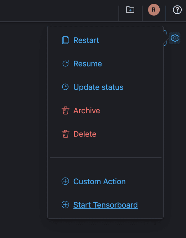 Single Tensorboard - Polyaxon quick start tutorial - Core Concepts