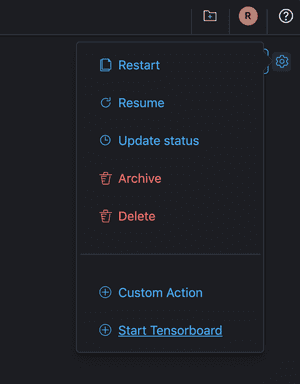 Single Tensorboard - Polyaxon quick start tutorial - Core Concepts