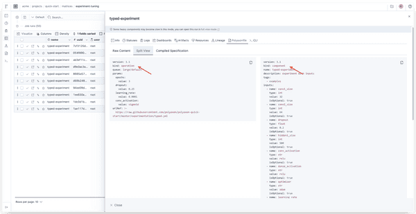 Polyaxon v1.3: Improved hyperparameter tuning, Lineage, & UX