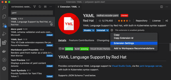 Polyaxon + IDE Set-Up on VSCode Integration