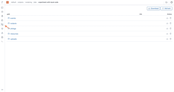 Polyaxon + Notebook Auto-Rendering Integration