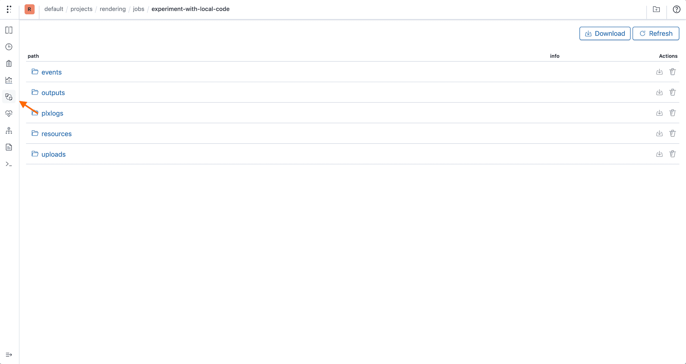 Polyaxon + Notebook Auto-Rendering Integration