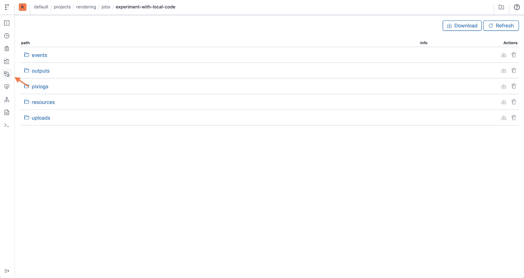 Polyaxon + Notebook Auto-Rendering Integration
